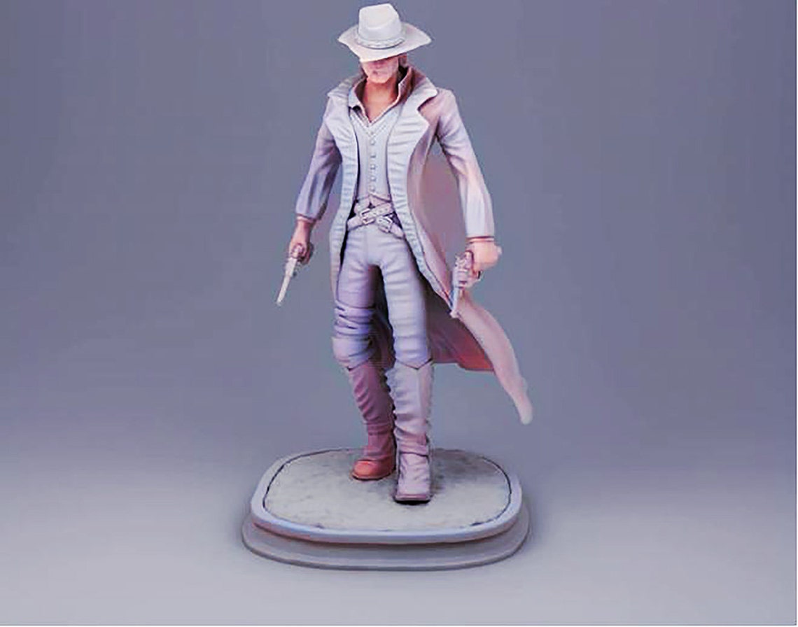 3D STL File Model Wild West for 3D Printing - Etsy