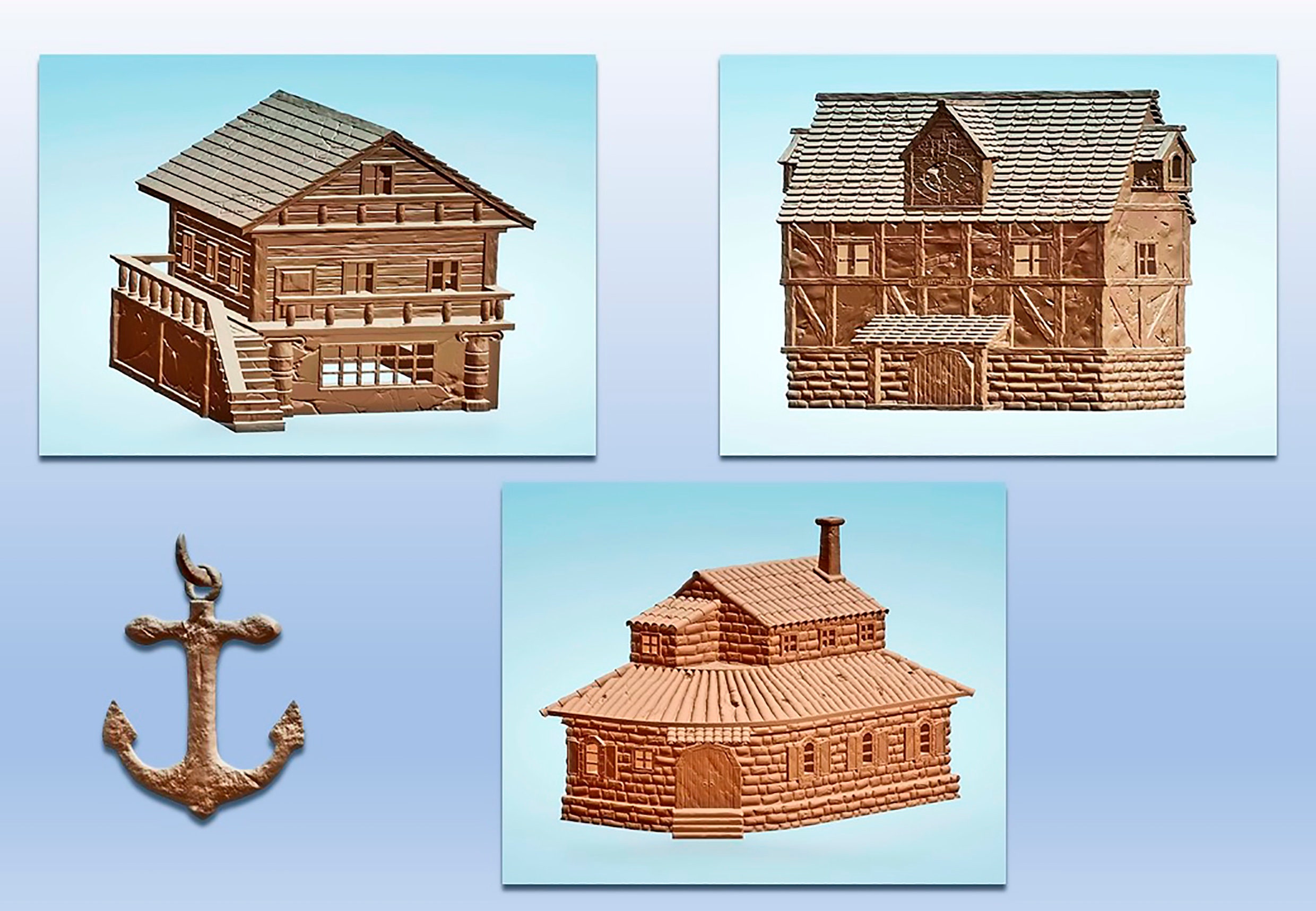 3D STL Files Pirates Collection for 3D Printing - Etsy