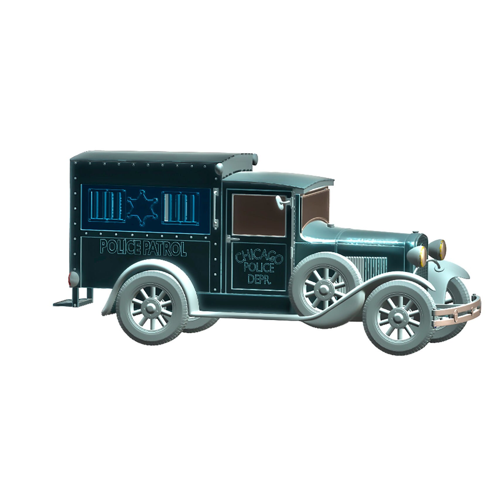 3D STL File Model 1929 FORD Model AA Chicago Police for 3D Printing - Etsy