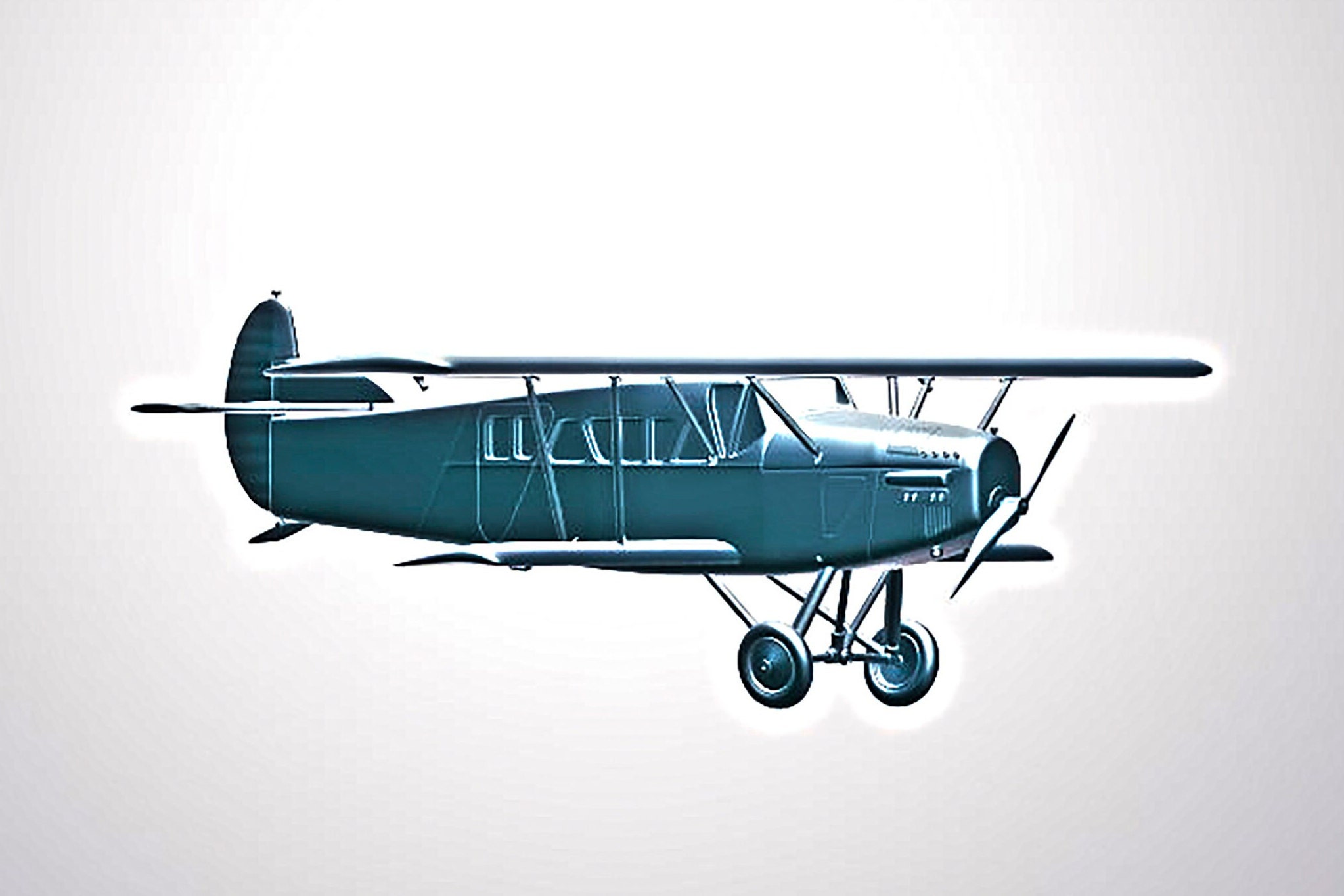 3D STL File Model Small Airplane for 3D Printing - Etsy