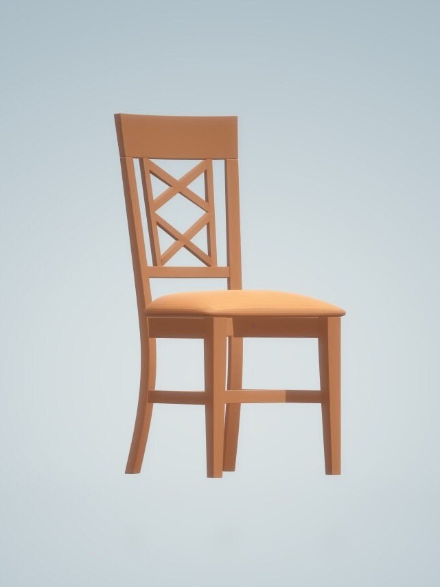 3D STL File Model Interior Decor Chair 3D Printing Resin - Etsy