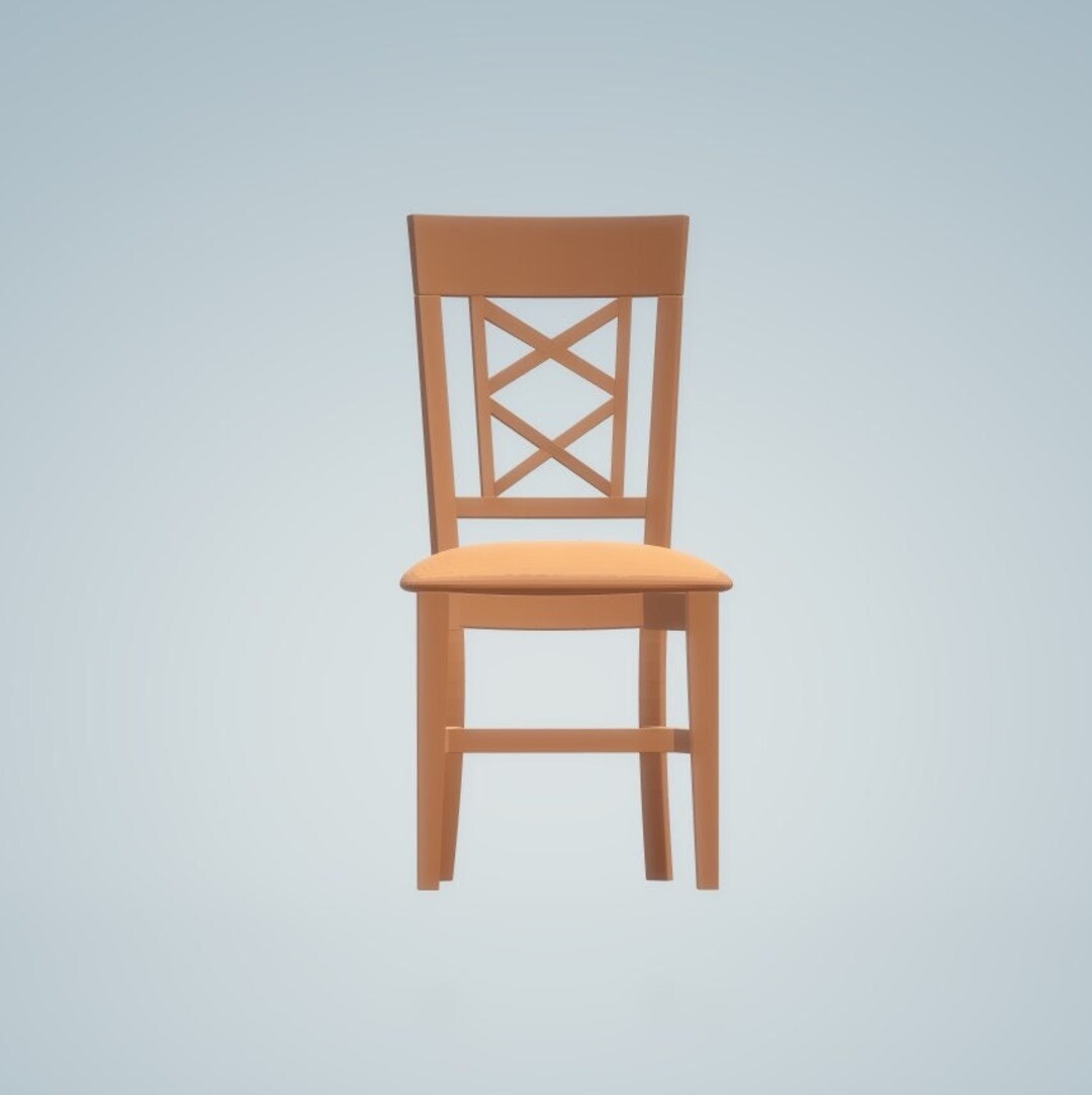 3D STL File Model Interior Decor Chair 3D Printing Resin - Etsy