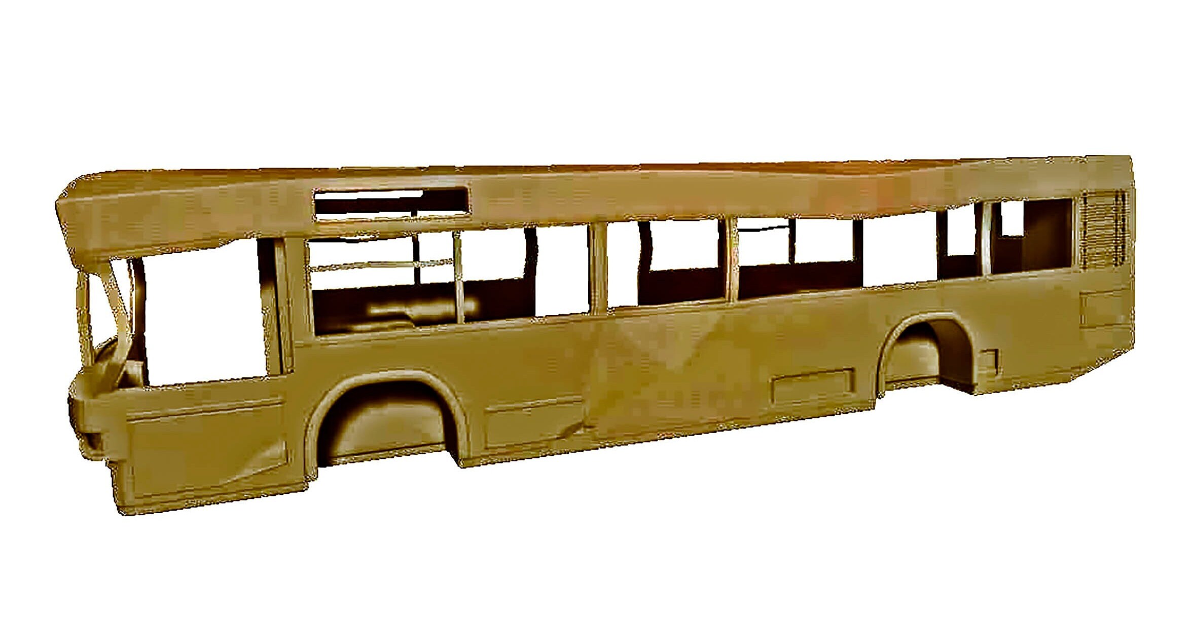 3D STL File Model Apocalypse Destroyed Bus for 3D Printing - Etsy