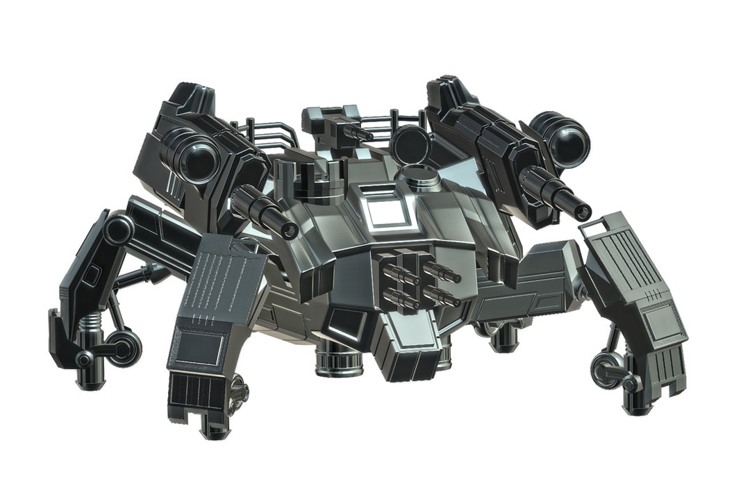 3D STL File Robot War Wargaming , Tabletop , Battletech, Mechwarrior ...