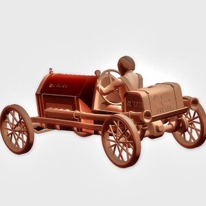 3D STL File Model Chever Classic Race Car for 3D Printing - Etsy