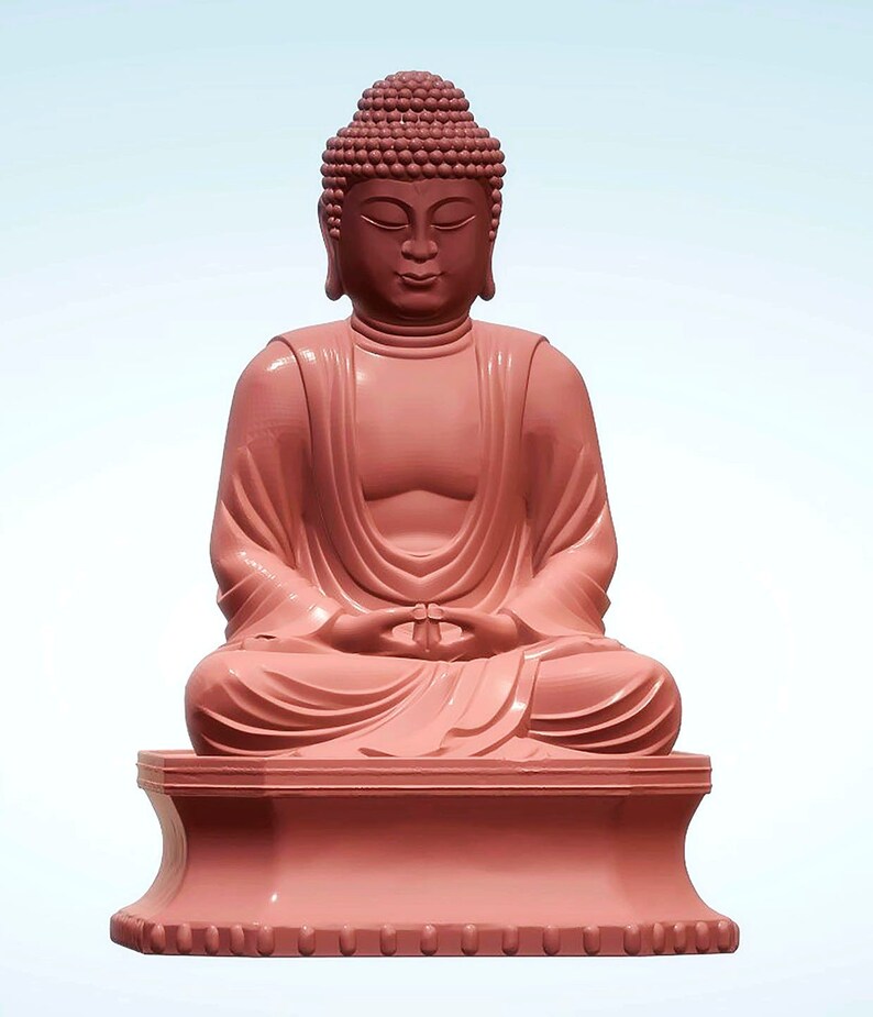 3D STL File Model Chinese Buddha Statue for 3D Printing - Etsy UK