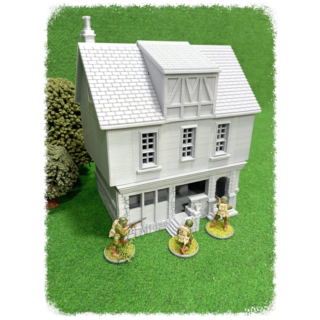 Ramelle House 08 Gramaphone Building STL – 3D Printable Tabletop ...