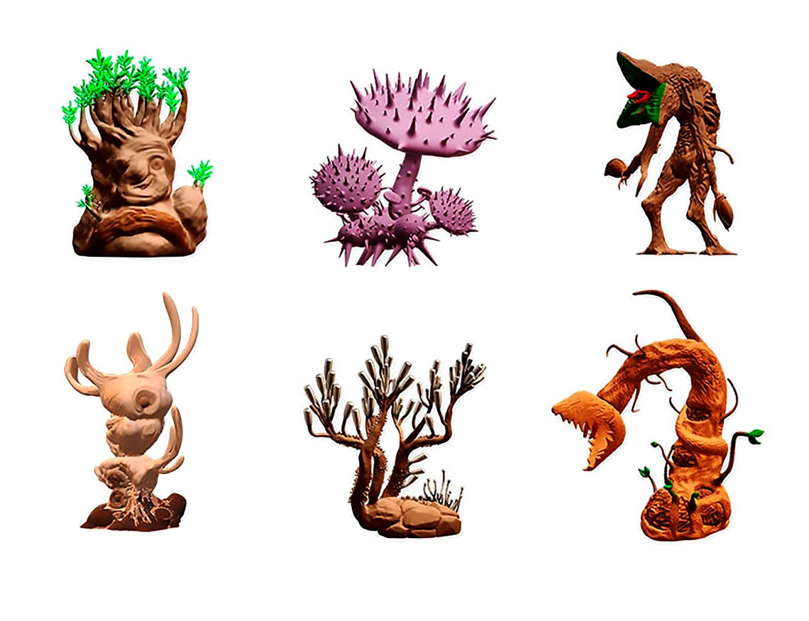 3D STL Files Models Plants World Exoplanets 3 for 3D Printing - Etsy