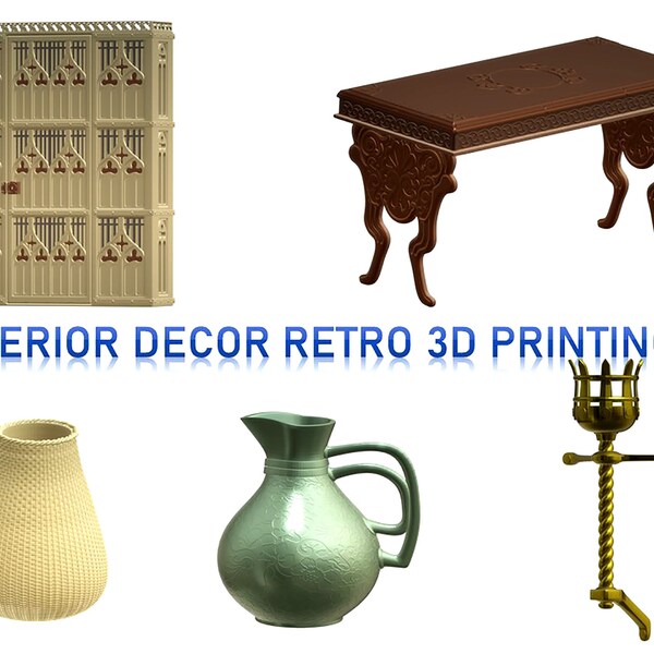 Retro Interior - Etsy