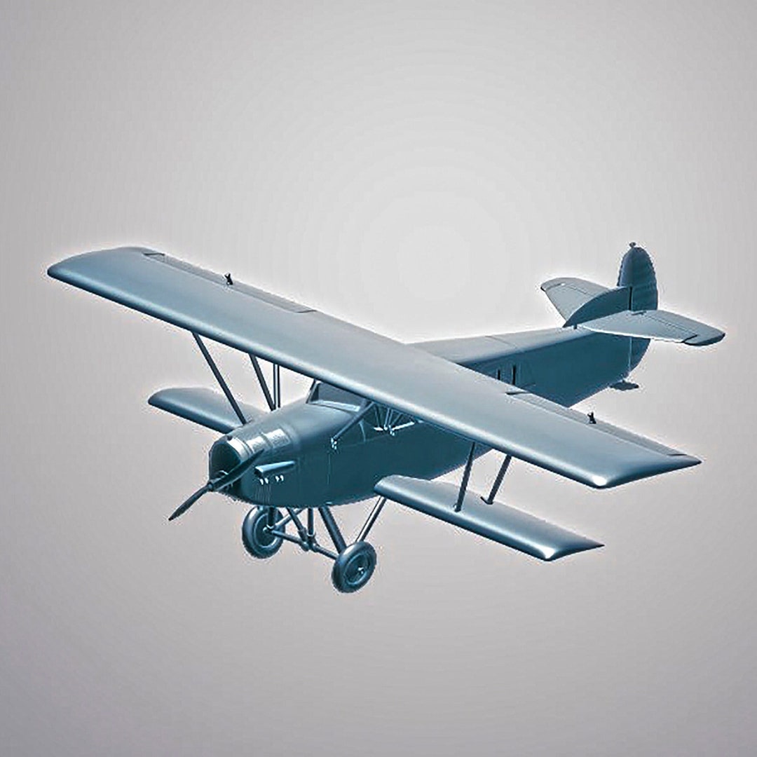 3D STL File Model Small Airplane for 3D Printing - Etsy