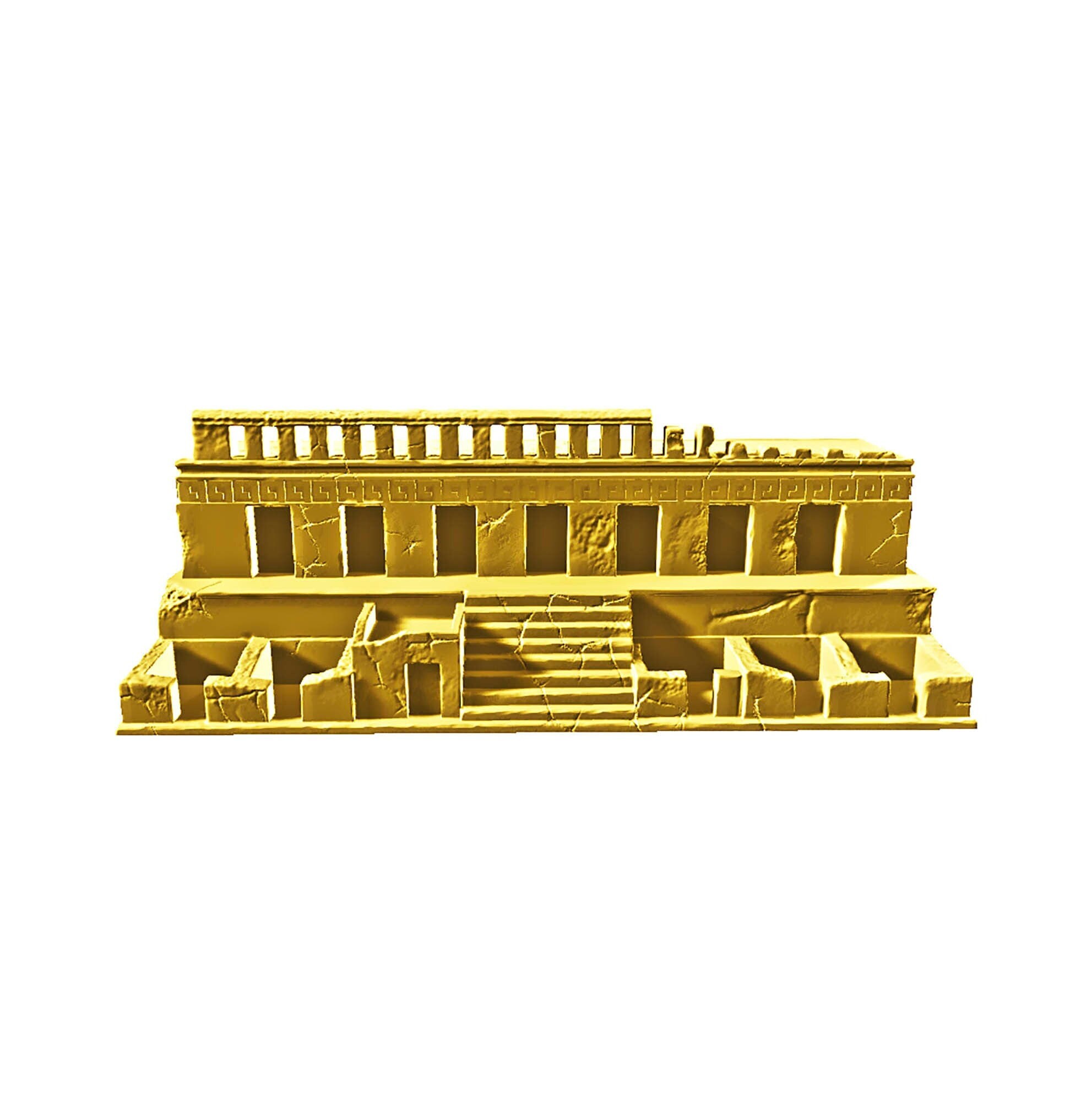 3D STL File Model Temple Maya for 3D Printing Diorama - Etsy Canada