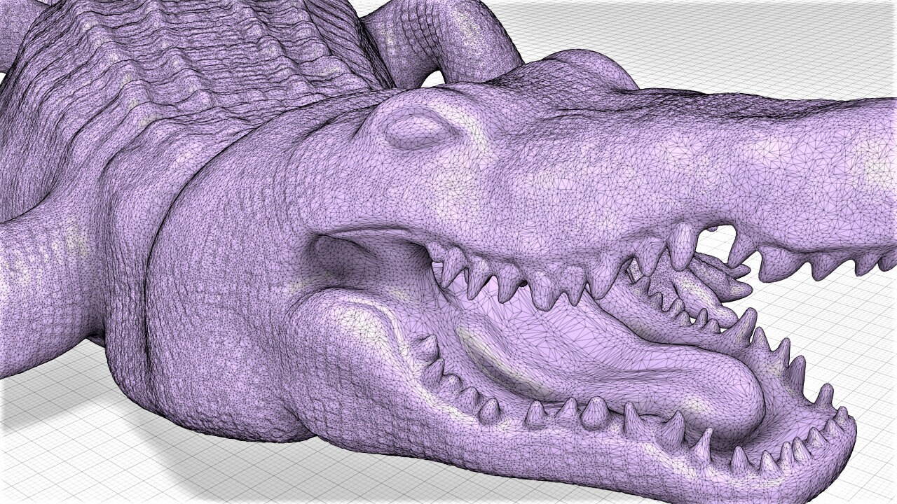 3D STL File Model Crocodile Diorama for 3D Printer - Etsy UK