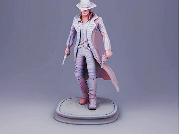 3D STL File Model Lone Conwoy Wild West 3D Printing - Etsy
