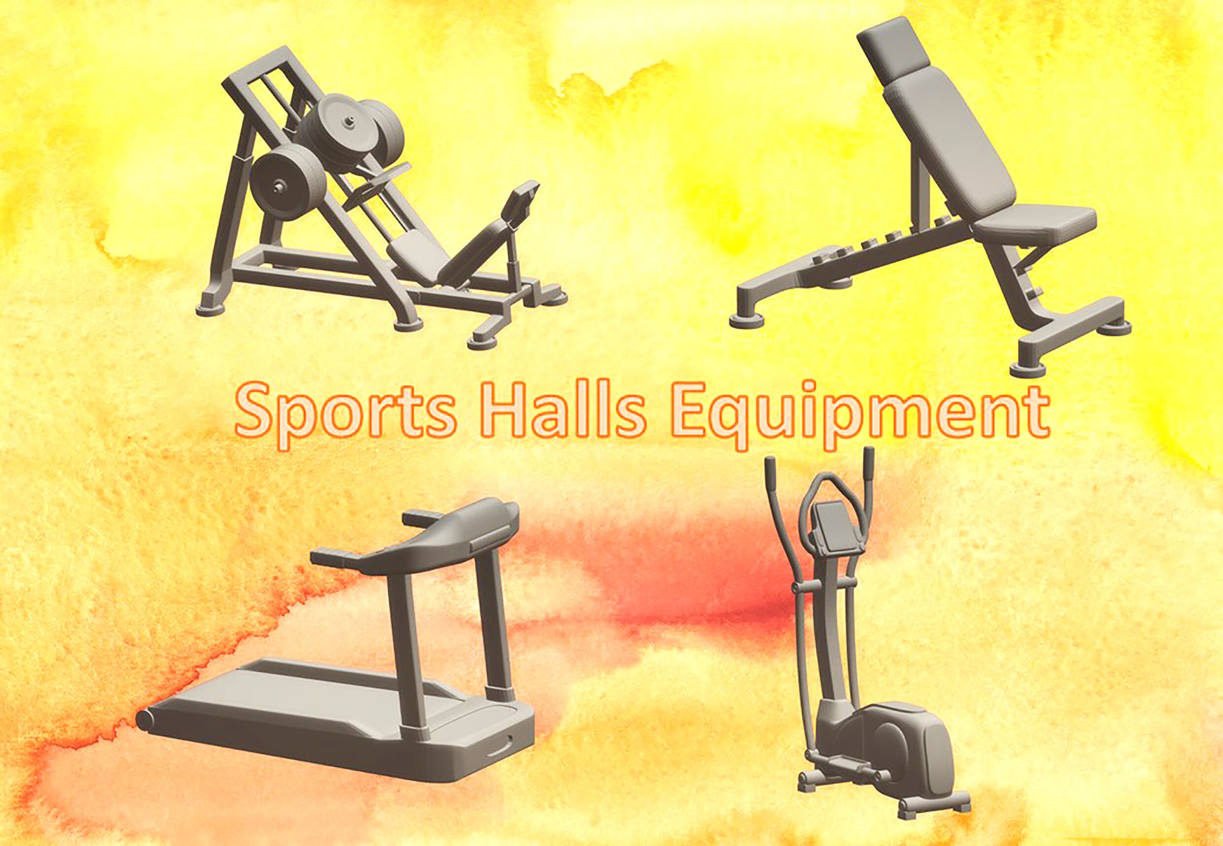 3D STL Files Models Sports Halls Equipment for 3D Printing - Etsy
