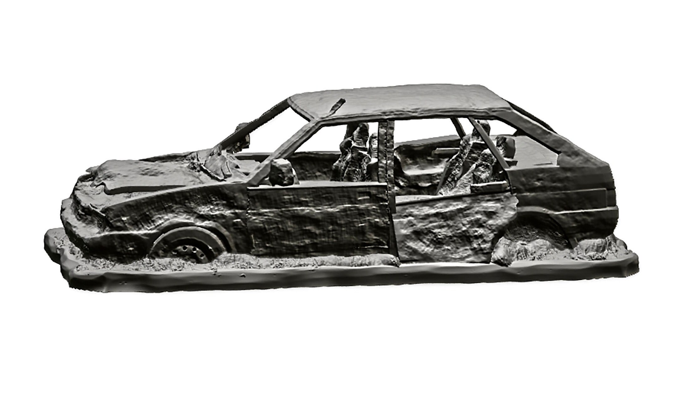 3D STL File Model Apocalypse Old Car for 3D Printing - Etsy