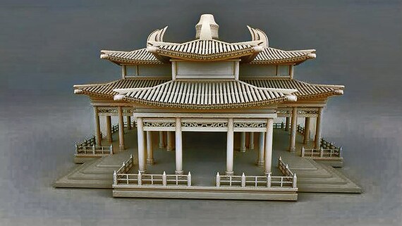 3D STL File Model Chinese Civilization Diorama Tabletop - Etsy