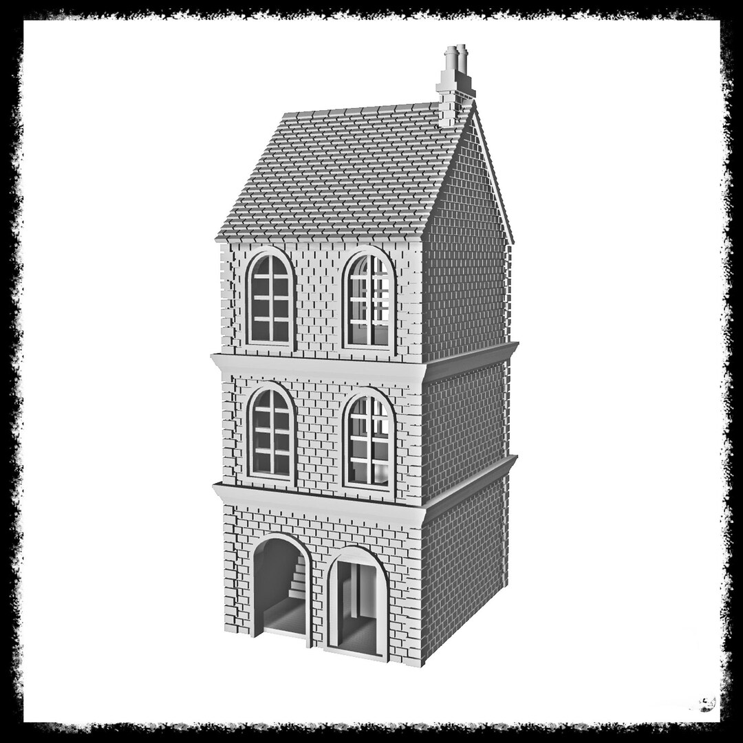 Ramelle House 06 STL – 3D Printable Tabletop Terrain - Etsy