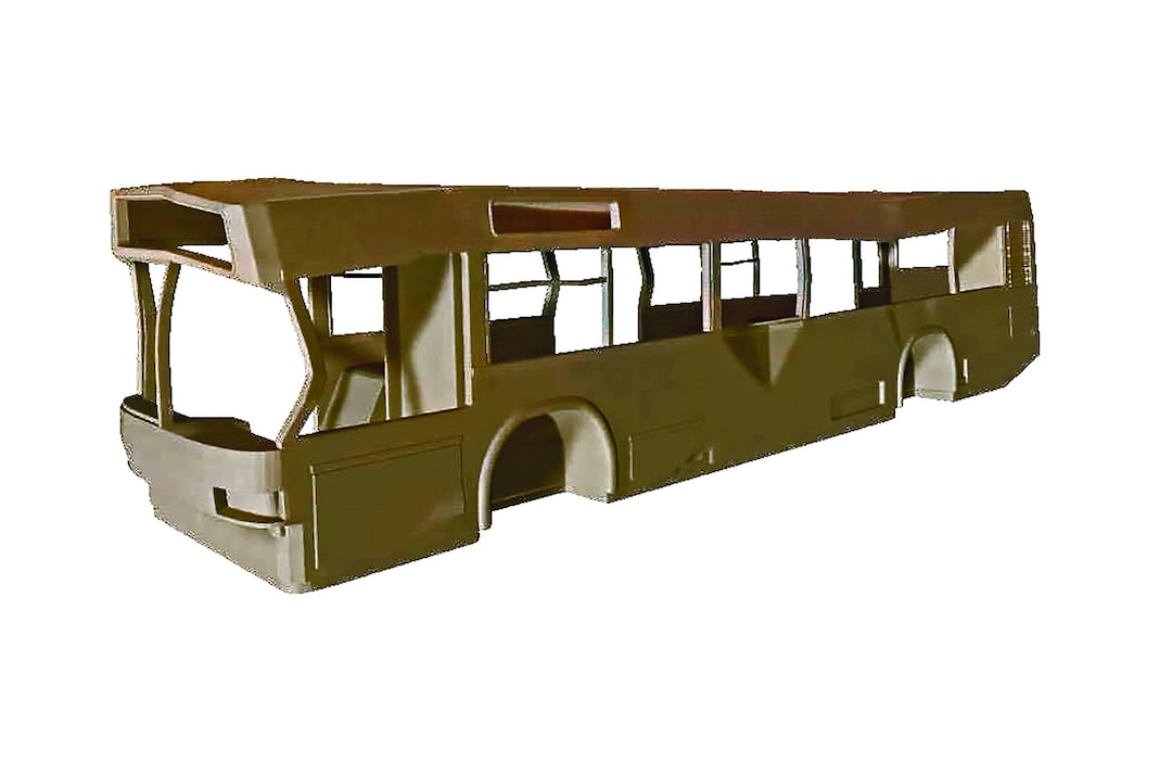 3D STL File Model Apocalypse Destroyed Bus for 3D Printing - Etsy