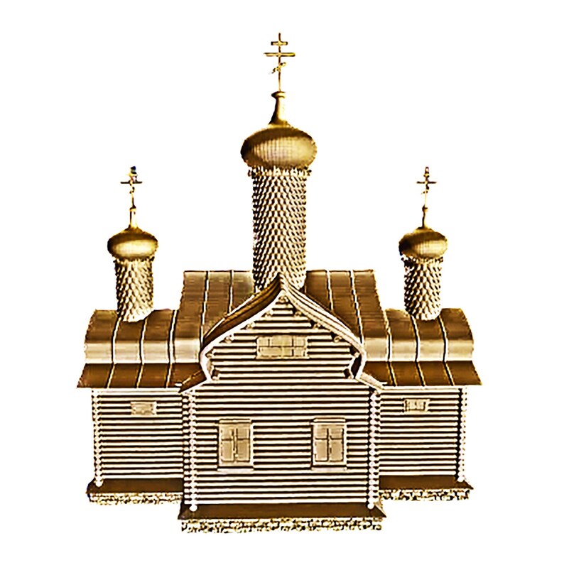 3D STL File Model Slavic Church for 3D Printing - Etsy