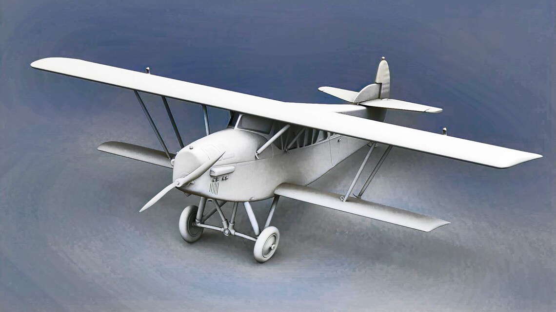 3D STL File Model Small Airplane for 3D Printing | Etsy Ireland