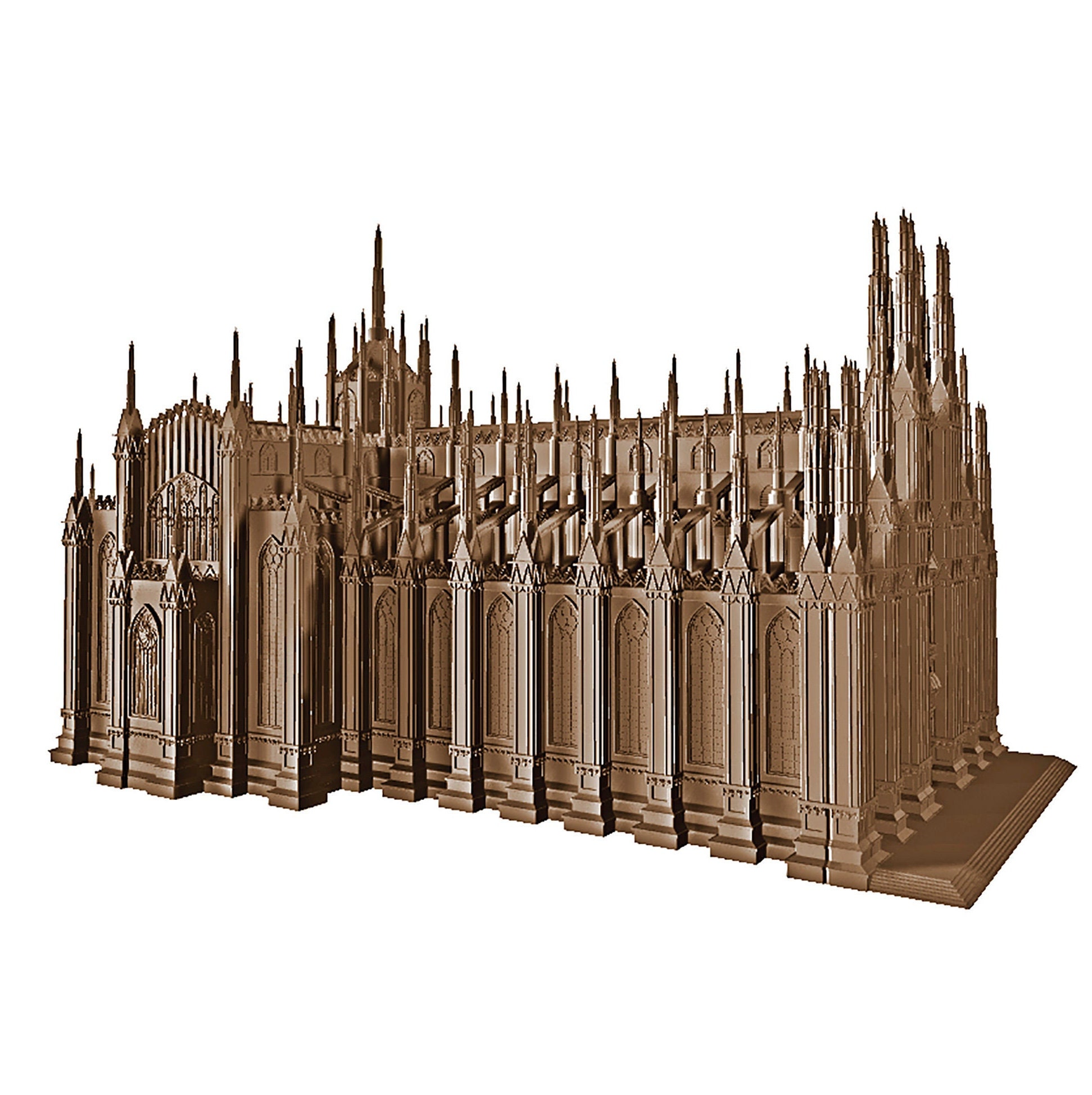 3D STL File Model Duomo Di Milano for 3D Printing - Etsy