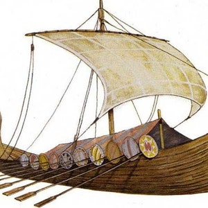 3D STL File Model Viking Drakkar II for 3D Printing - Etsy