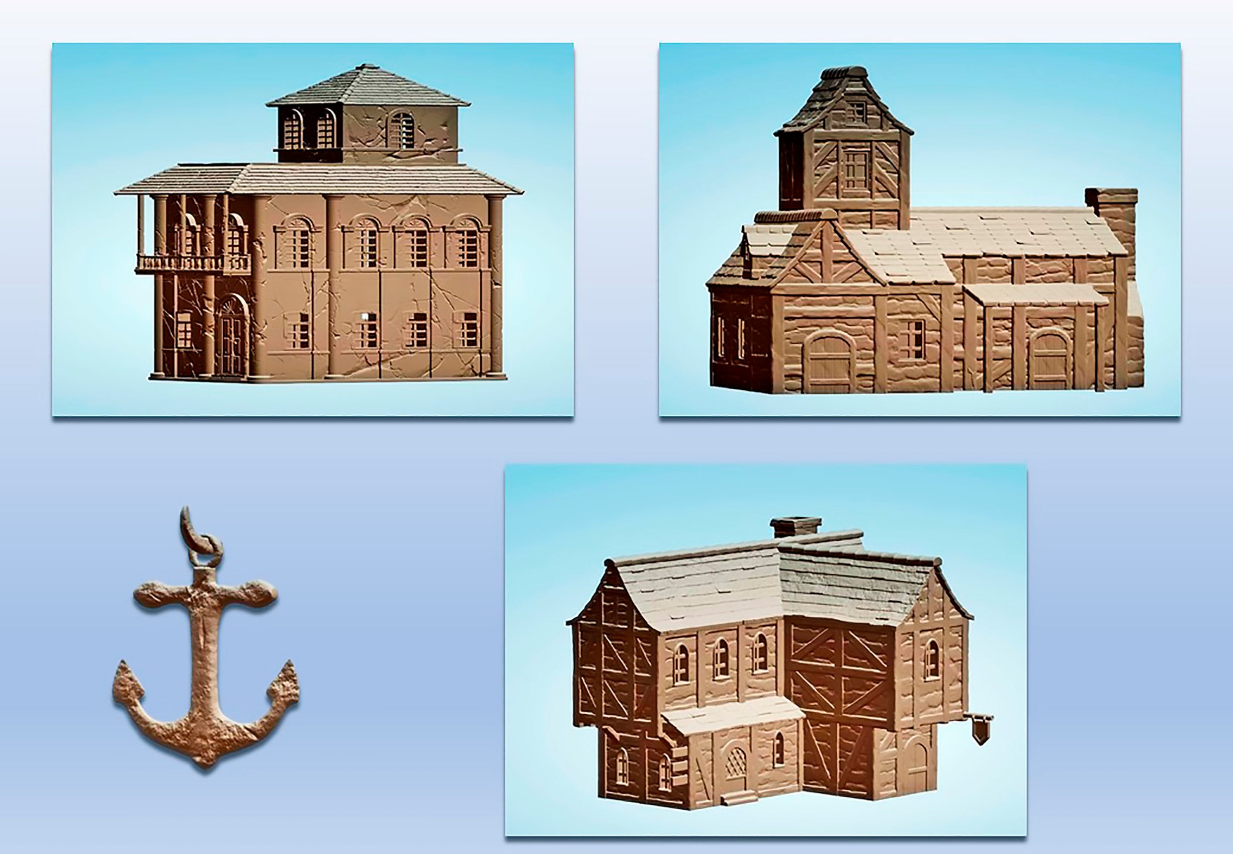 3D STL Files Pirates Collection for 3D Printing - Etsy