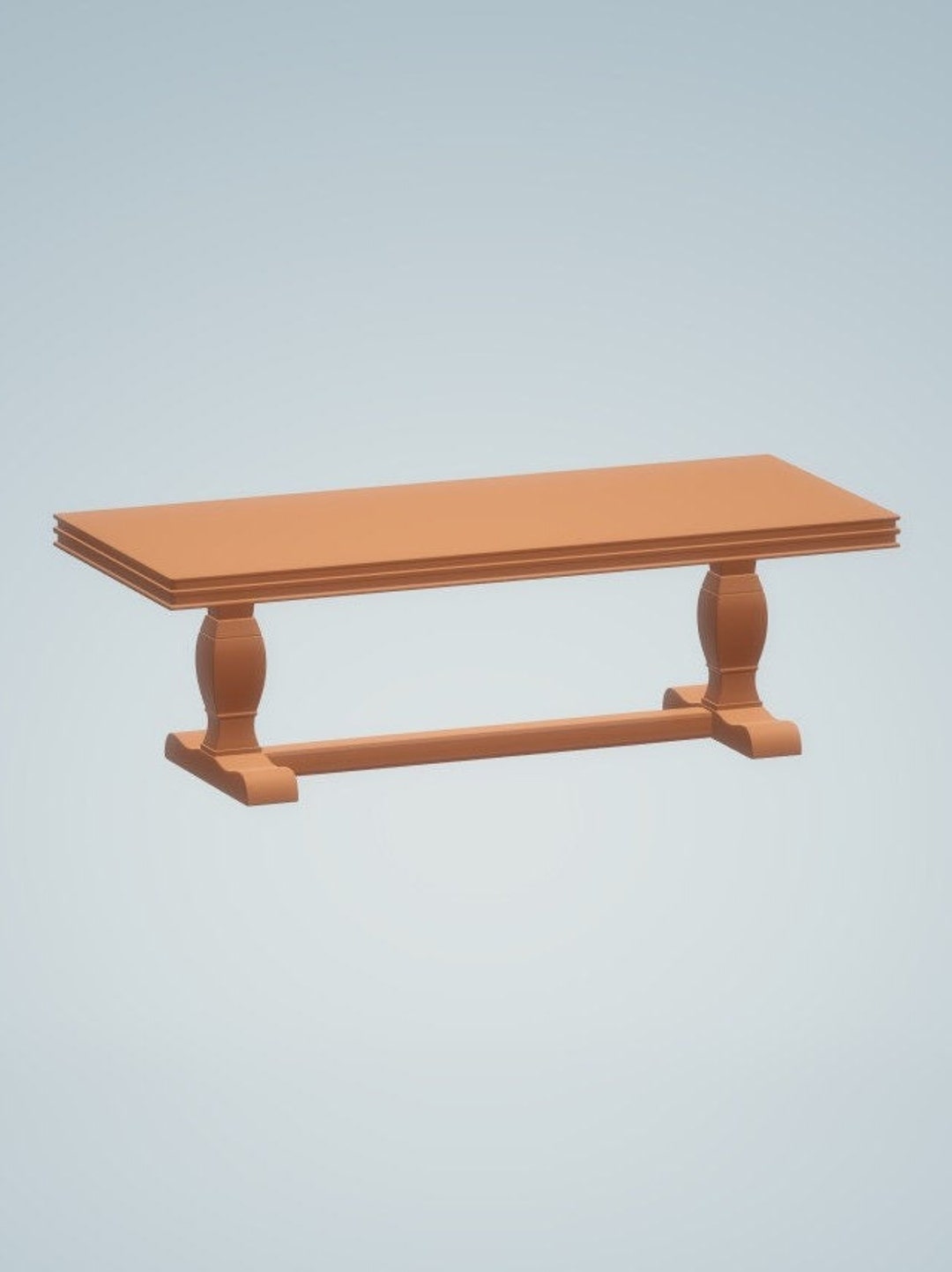 3D STL File Model Interior Decor Table 3D Printing Resin - Etsy