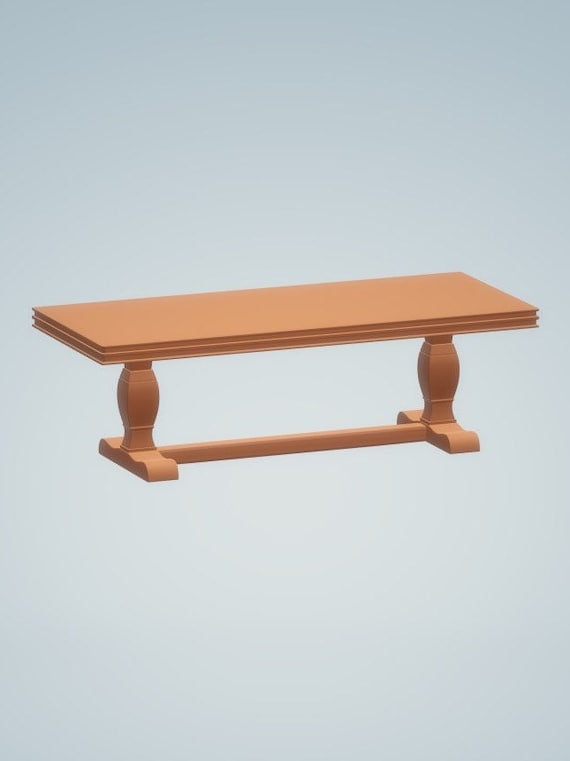 3D STL File Model Interior Decor Table 3D Printing Resin - Etsy