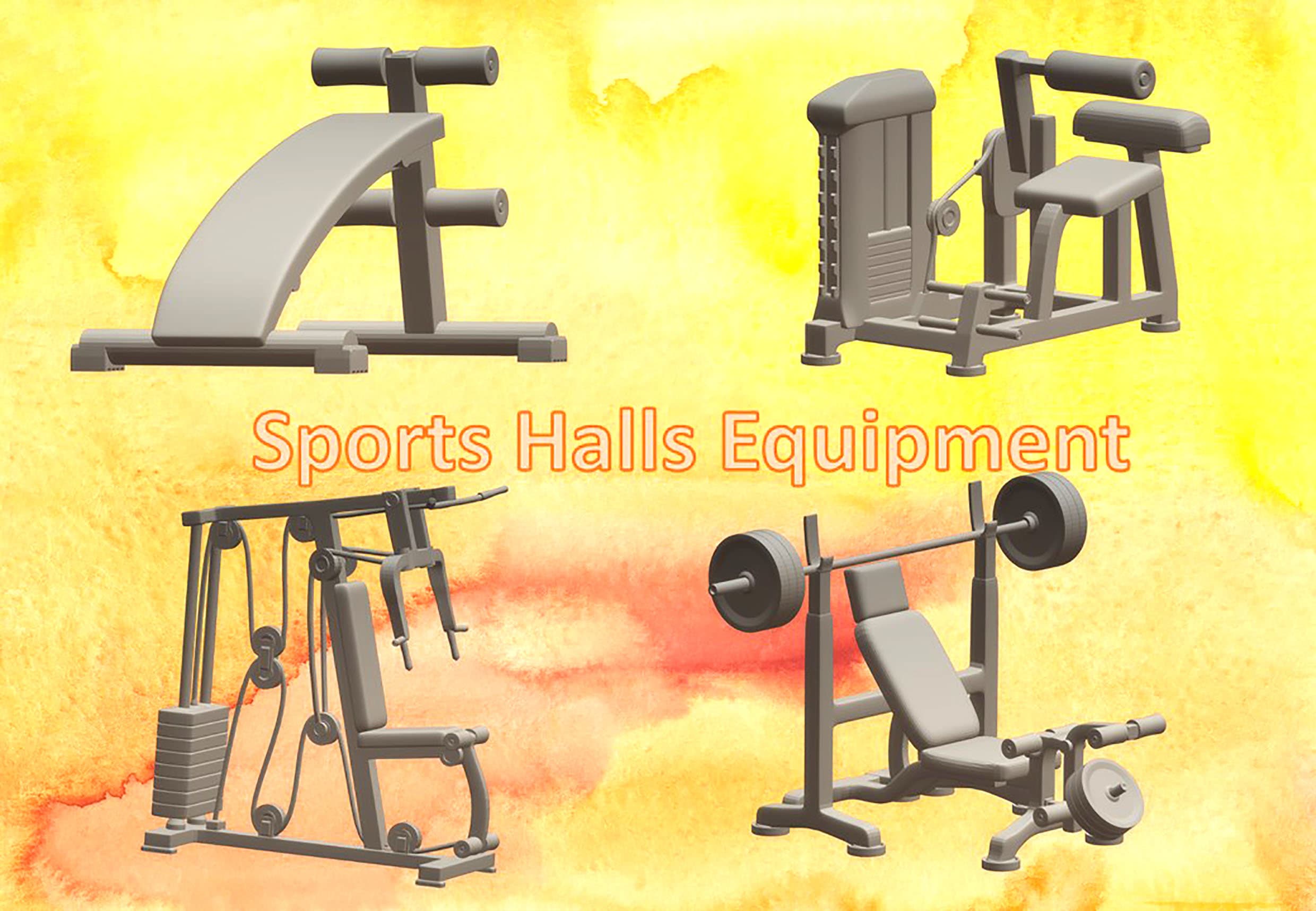 3D STL Files Models Sports Halls Equipment for 3D Printing - Etsy