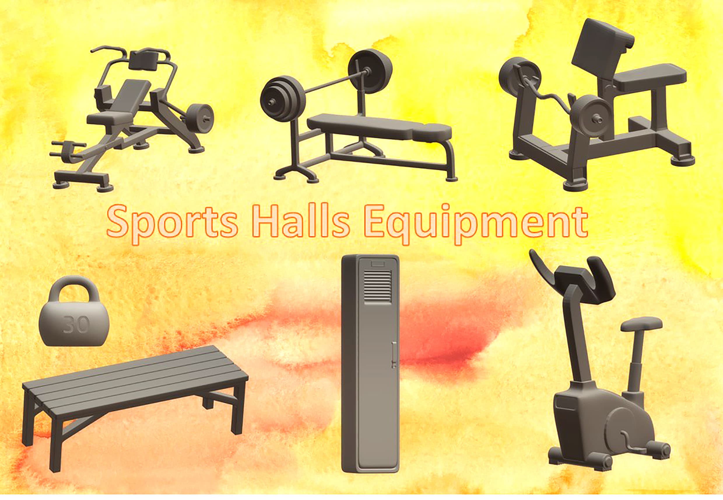3D STL Files Models Sports Halls Equipment for 3D Printing - Etsy