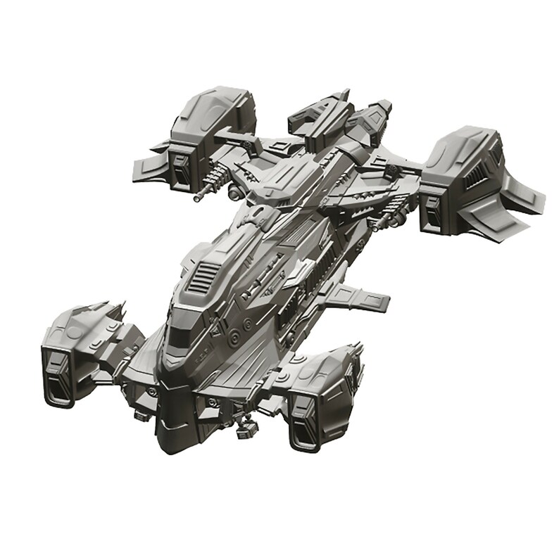 3D STL File SCI-FI Spacecraft Armed Vehicle for 3D Printing - Etsy