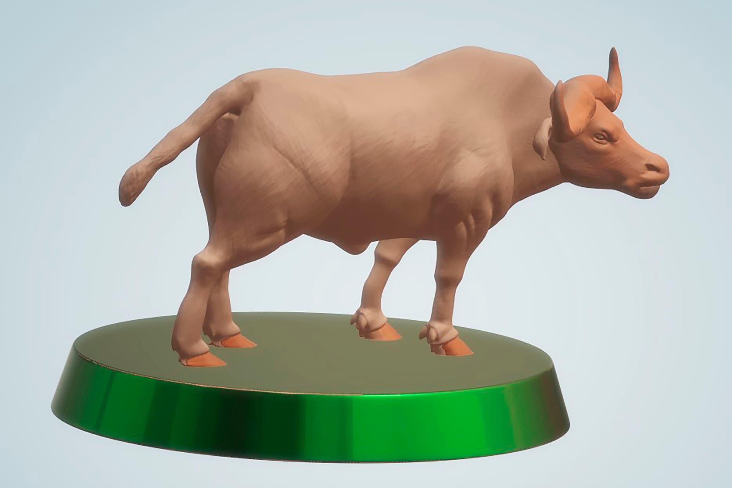 3D STL File Model Buffalo Diorama for 3D Printer - Etsy