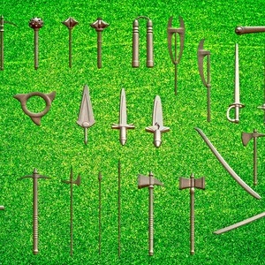 3D STL Models Weapons All of Time, Tabletop, Miniatures , for 3D ...