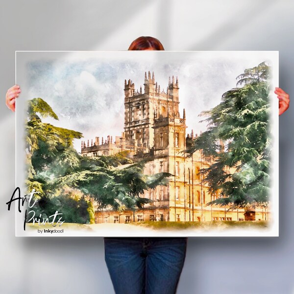 Highclere Castle - Etsy