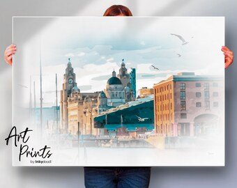 Superlambanana Print Liverpool Art Scouse Gift - Etsy