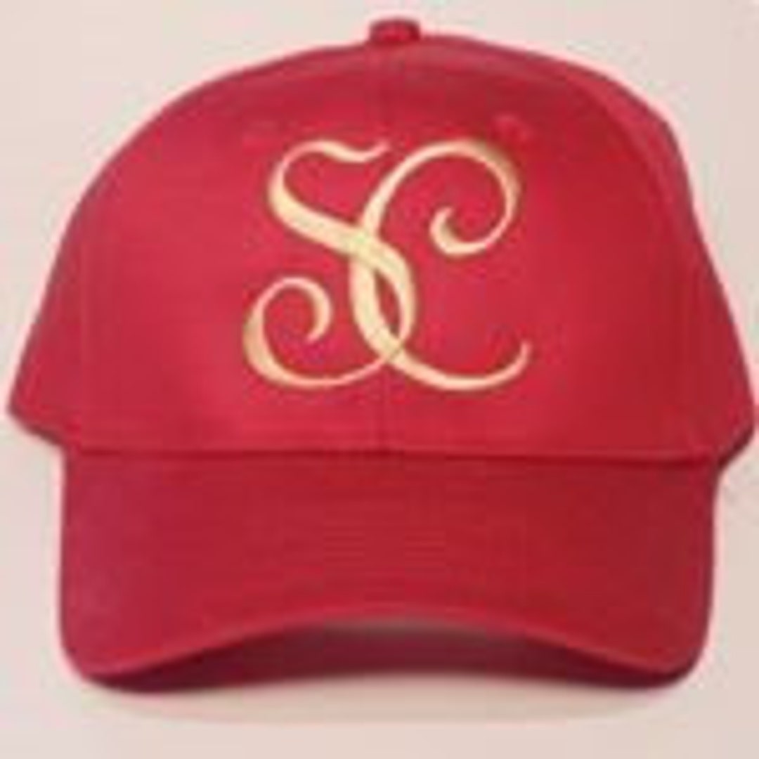 Men Baseball Hat Santa Claus Hat With SC Embroidery on the Hat - Etsy