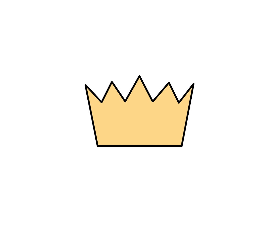 Crown - STL File Digital Download for at Home Cookie Cutter Printing - Etsy