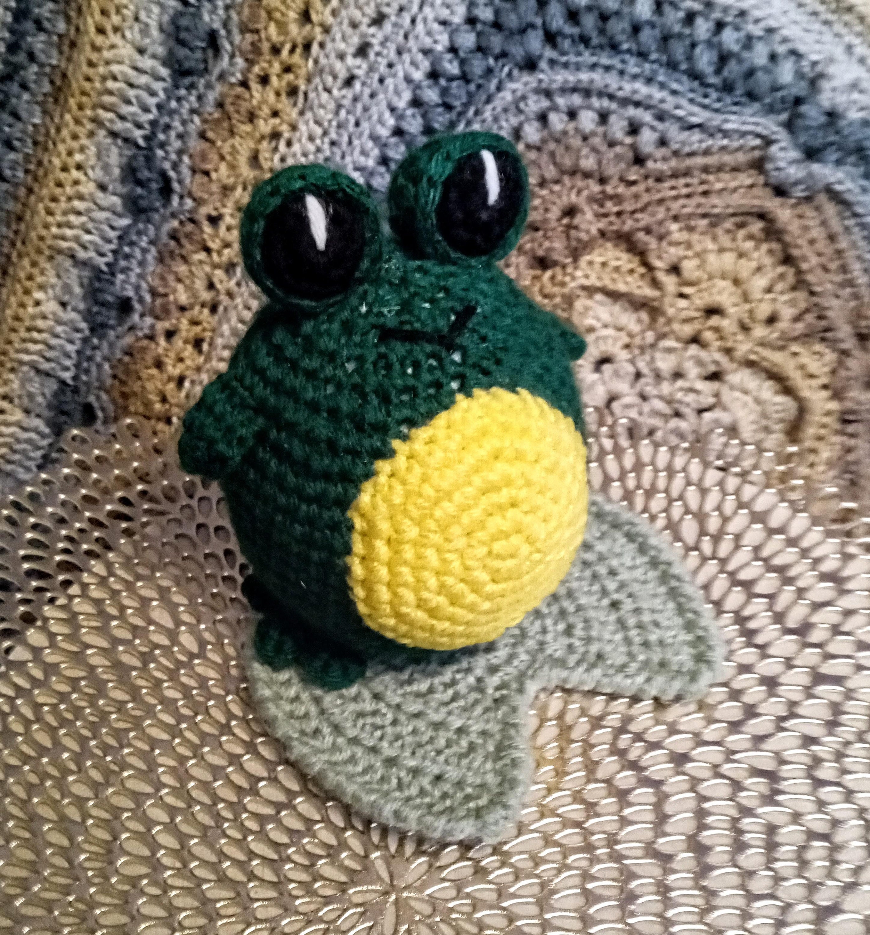 Chunky Frog and Lilypad CROCHET PATTERN ONLY - Etsy