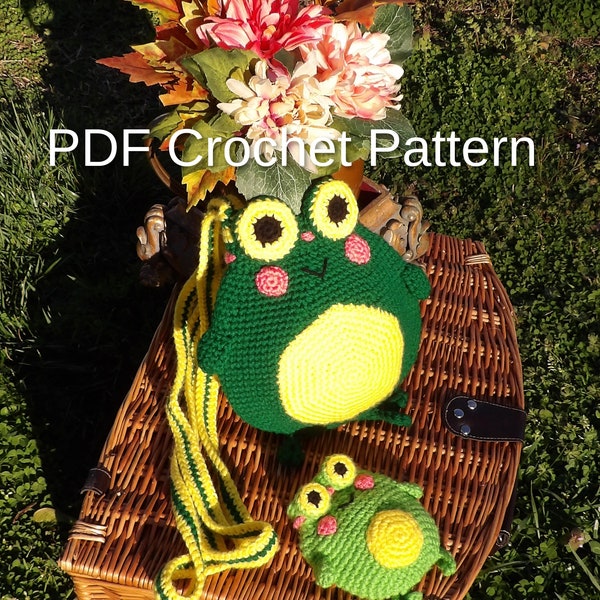 Frog Crochet Bag Pattern - Etsy