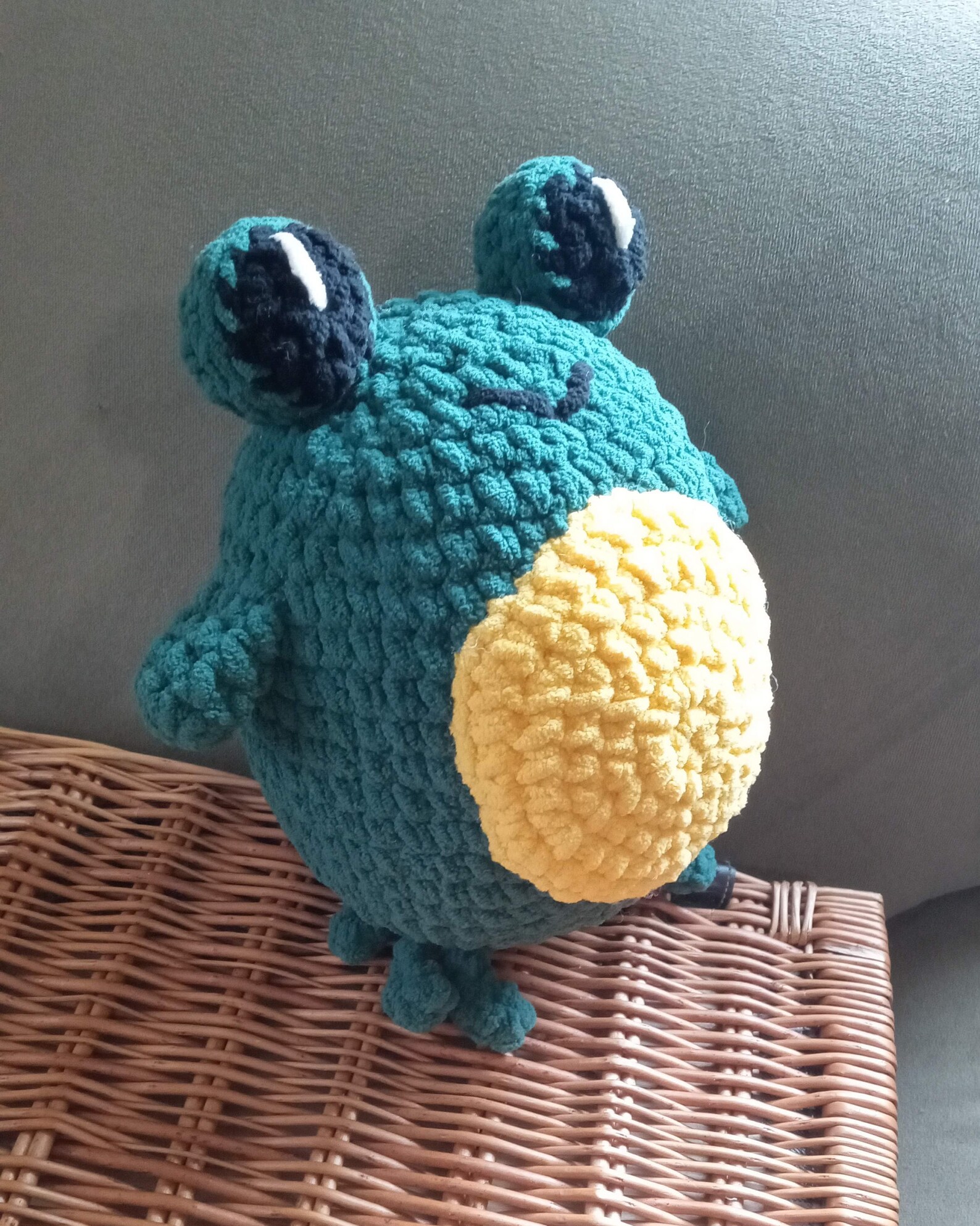 Chunky Frog and Lilypad CROCHET PATTERN ONLY - Etsy