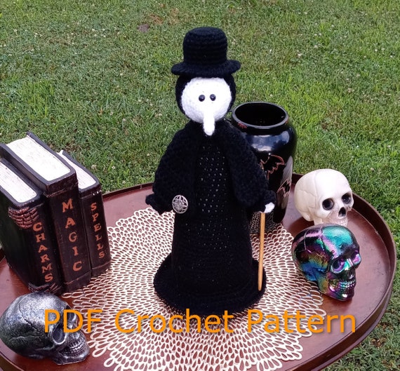 Plague Doctor crochet Pattern Only - Etsy