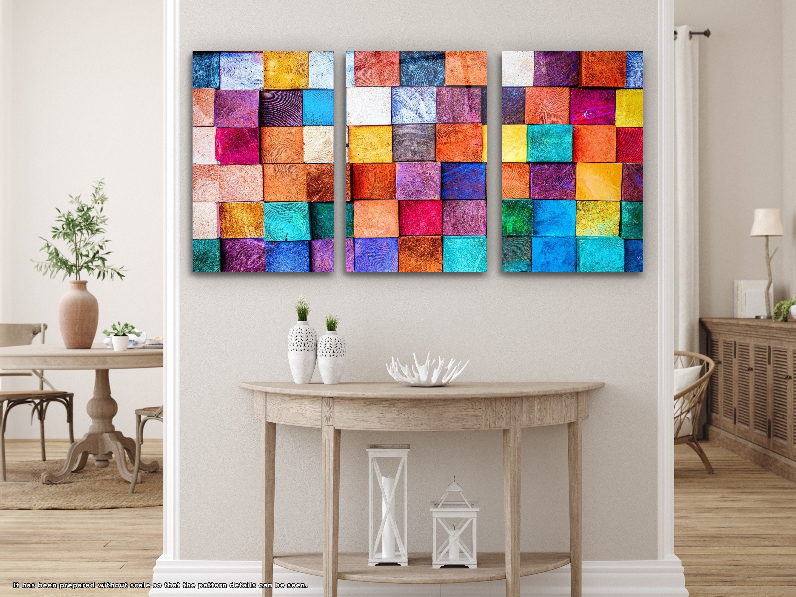 Tempered Glass Wall Art-glass Wall Decor-glass Printing Art-nature Wall ...