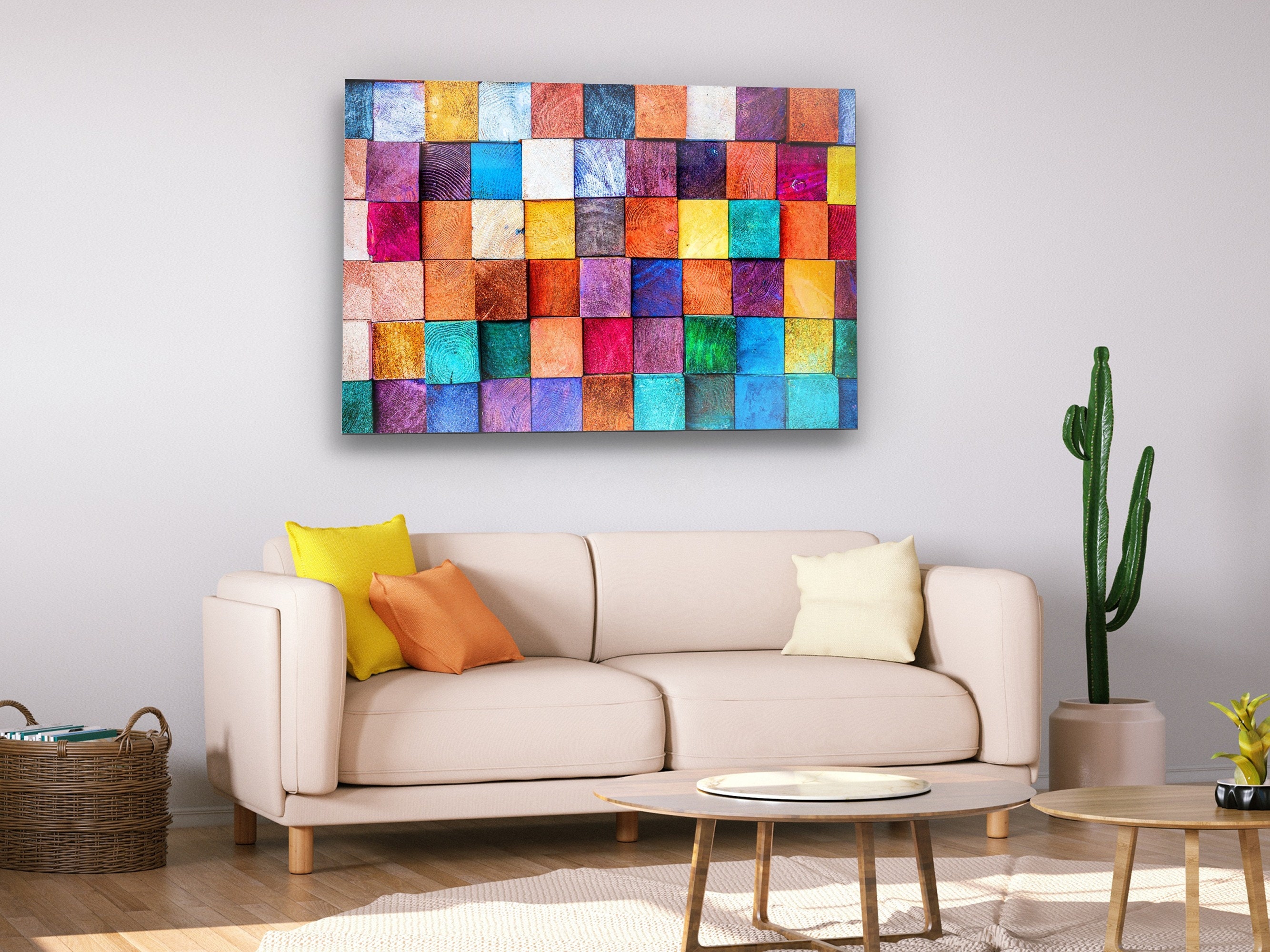 Tempered Glass Wall Art-glass Wall Decor-glass Printing Art-nature Wall ...