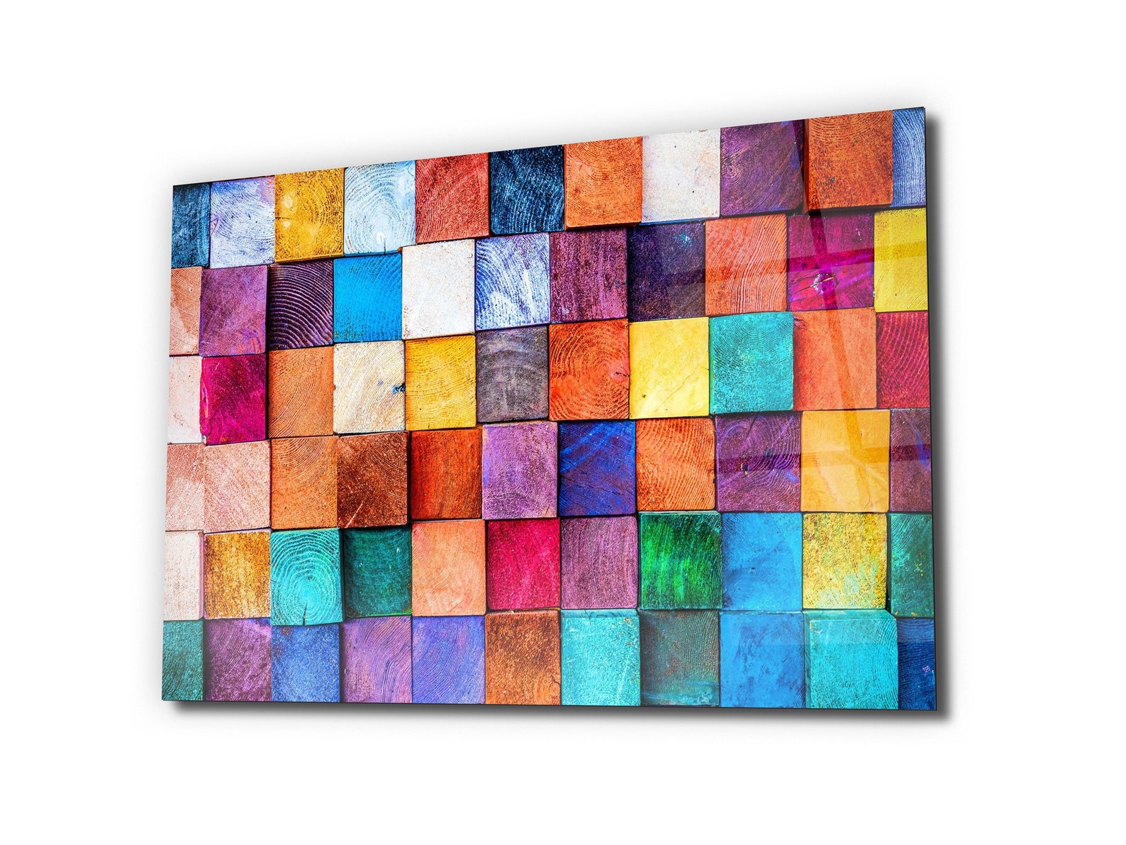 Tempered Glass Wall Art-glass Wall Decor-glass Printing Art-nature Wall ...