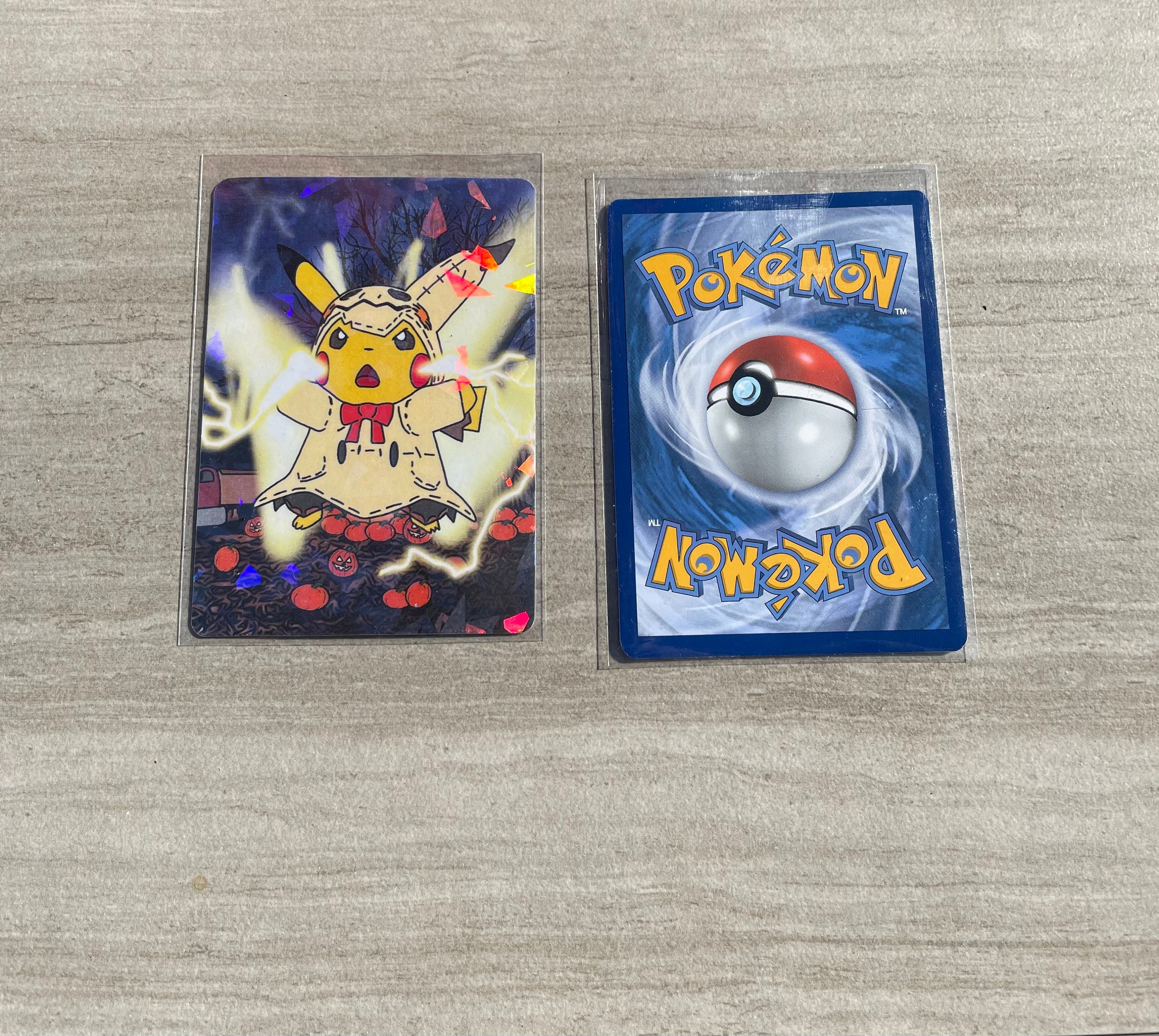 Pokemon Card Full Art Hand Drawn Pikachu - Etsy