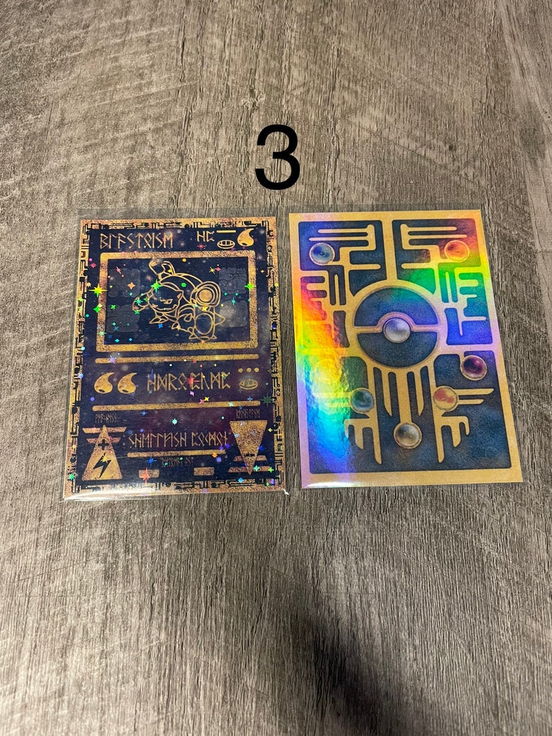 Pokemon Card Full Art Hand Drawn Ancient Blastoise - Etsy