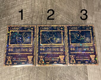 Pikachu Full Art Card - Etsy