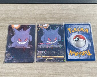 Gengar Full Art Card - Etsy