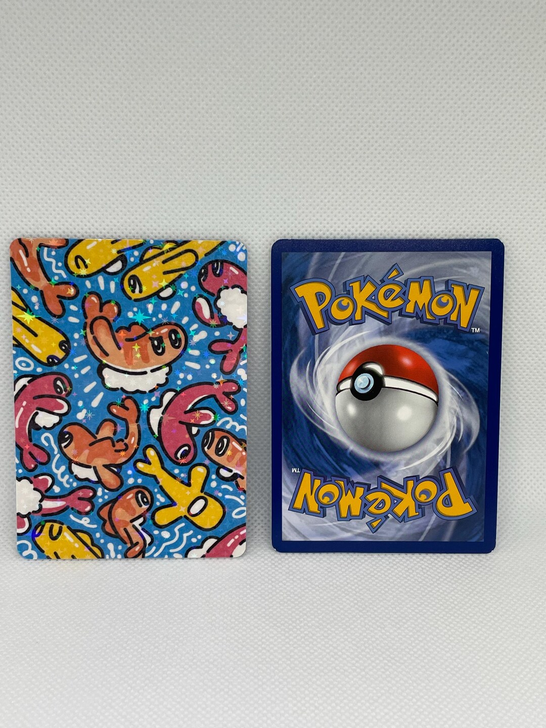 Custom Pokemon Card Full Art Hand Drawn Tatsugiri twilight Masquerade ...